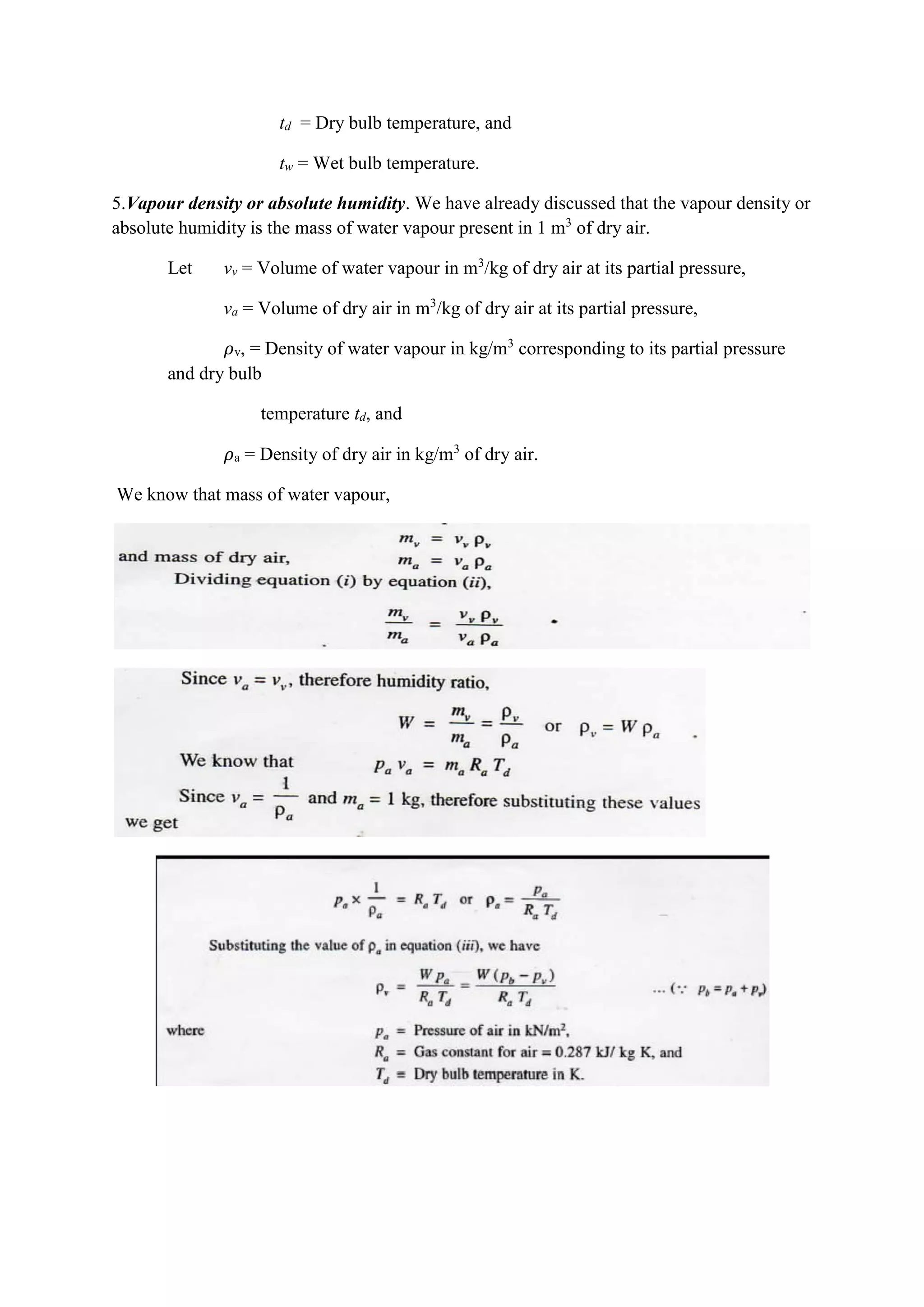 Rac unit-4 psychrometric processes | PDF