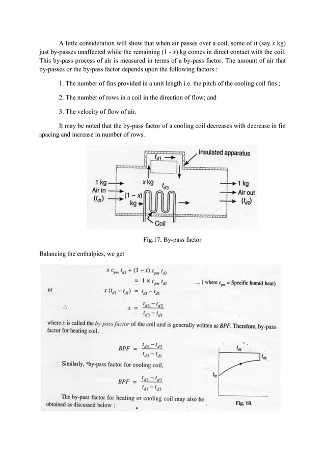 Rac unit-4 psychrometric processes | PDF
