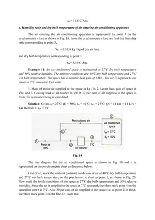 Rac unit-4 psychrometric processes | PDF