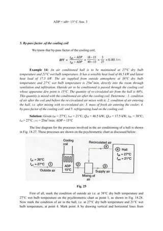 Rac unit-4 psychrometric processes | PDF