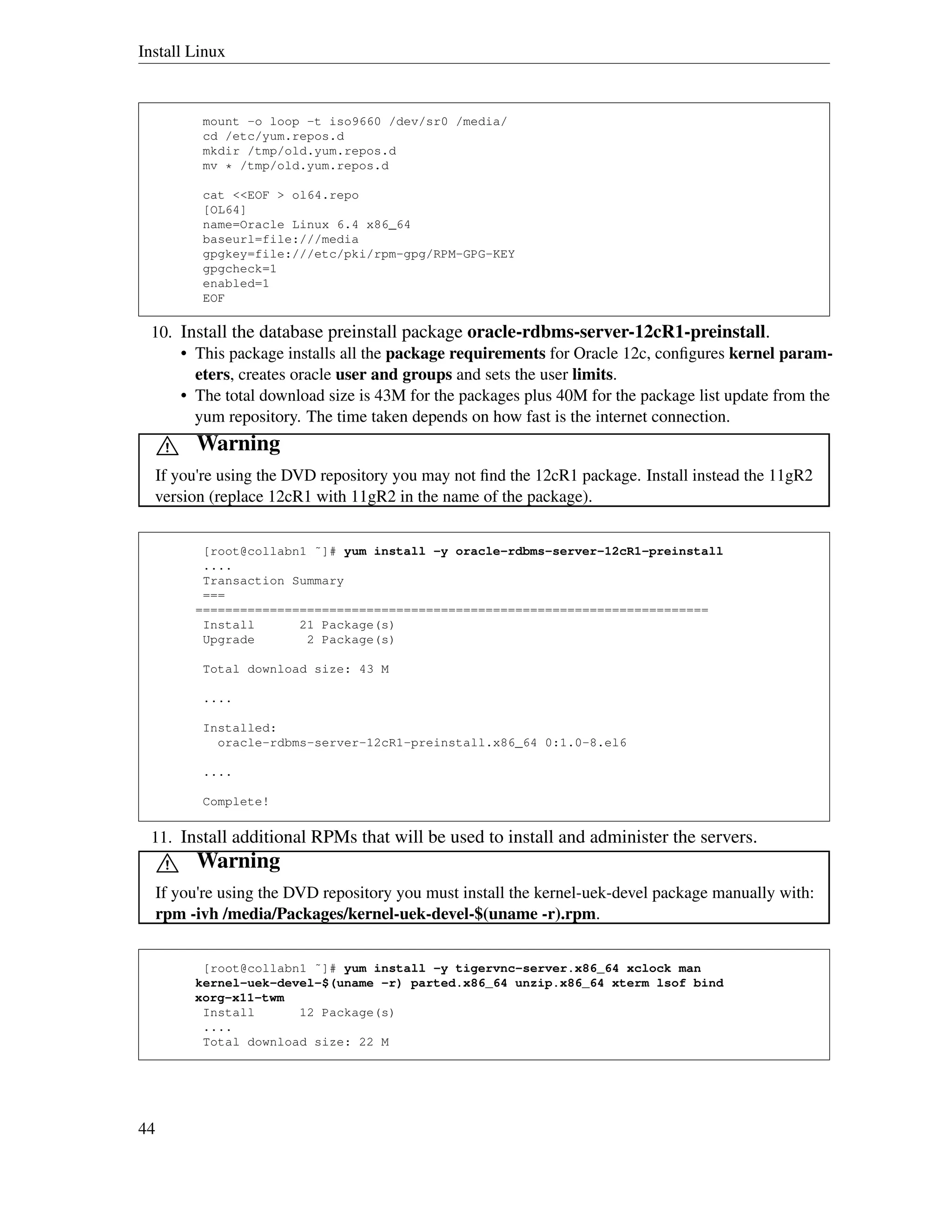 RAC Attack 12c Installation Instruction | PDF