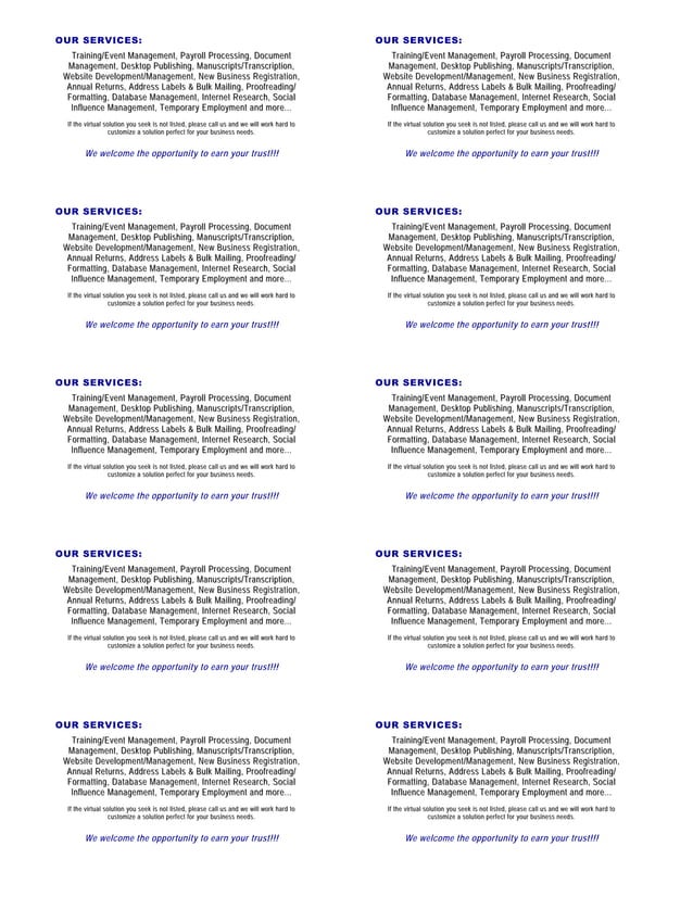 RAC Business Card | PDF