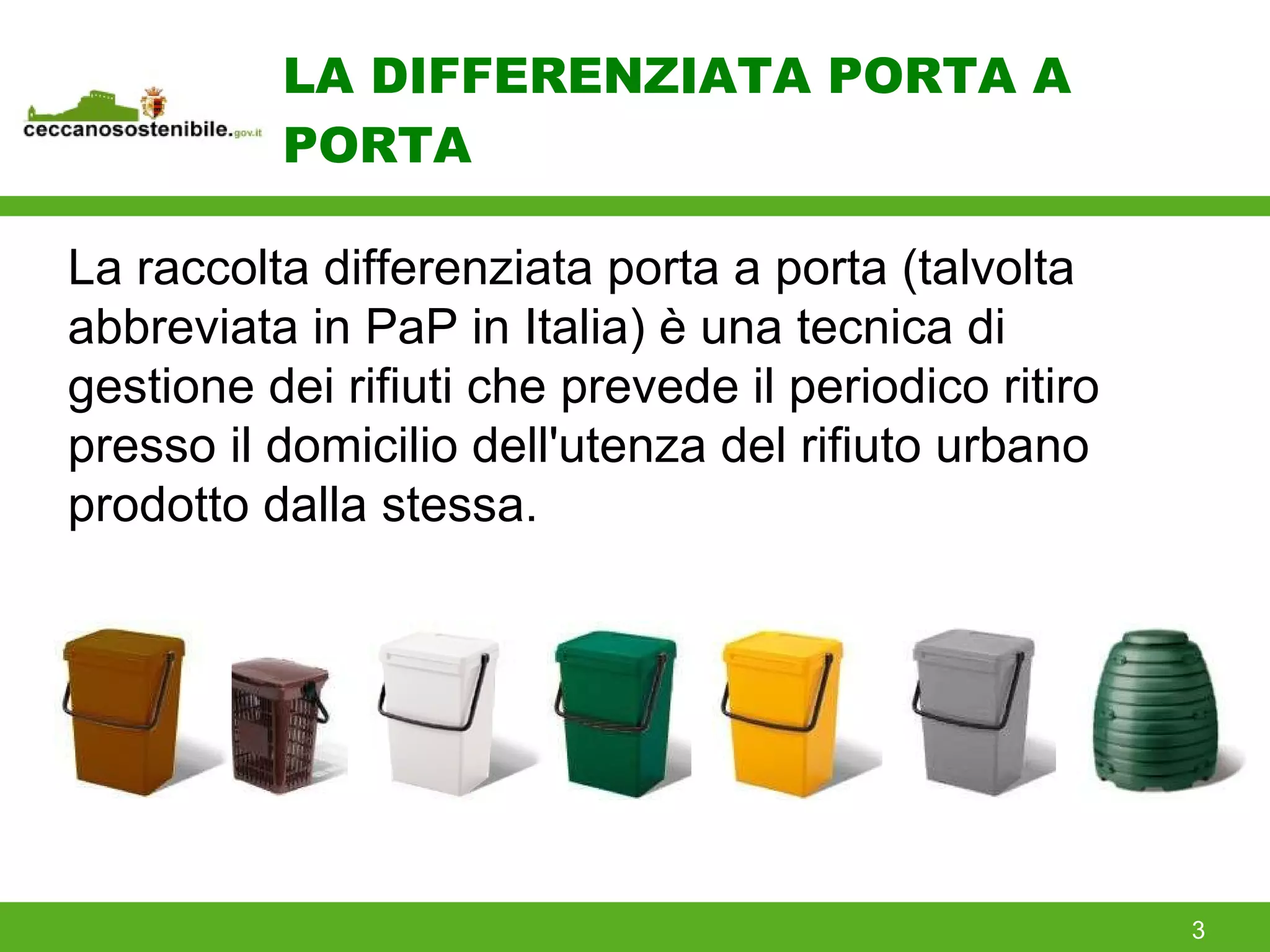 Raccolta differenziata rev b | PPT