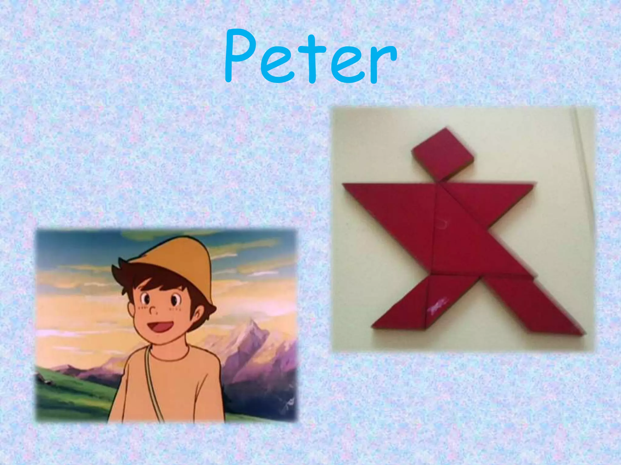 Raccontiamo la storia di heidi con il tangram | PPTX