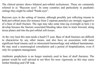 Raccoon eyes 2019 | PPT