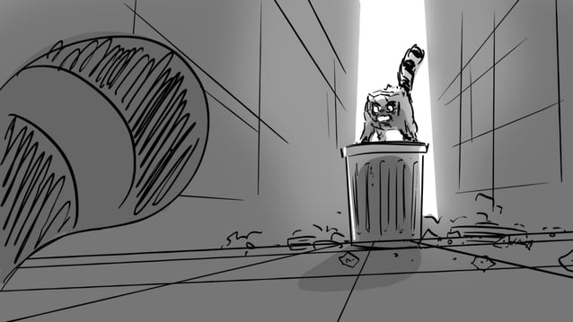 Raccoon Attack (Boardtober 2024)- Storyboard Panels | PDF
