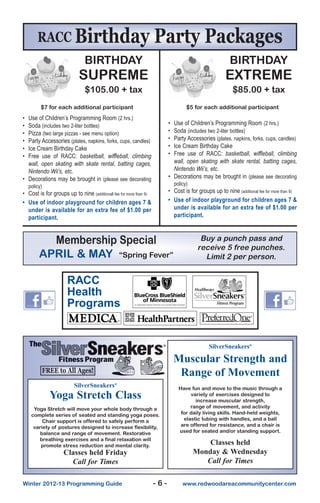 RACC Winter Program | PDF | National & Civic Holidays | Holidays