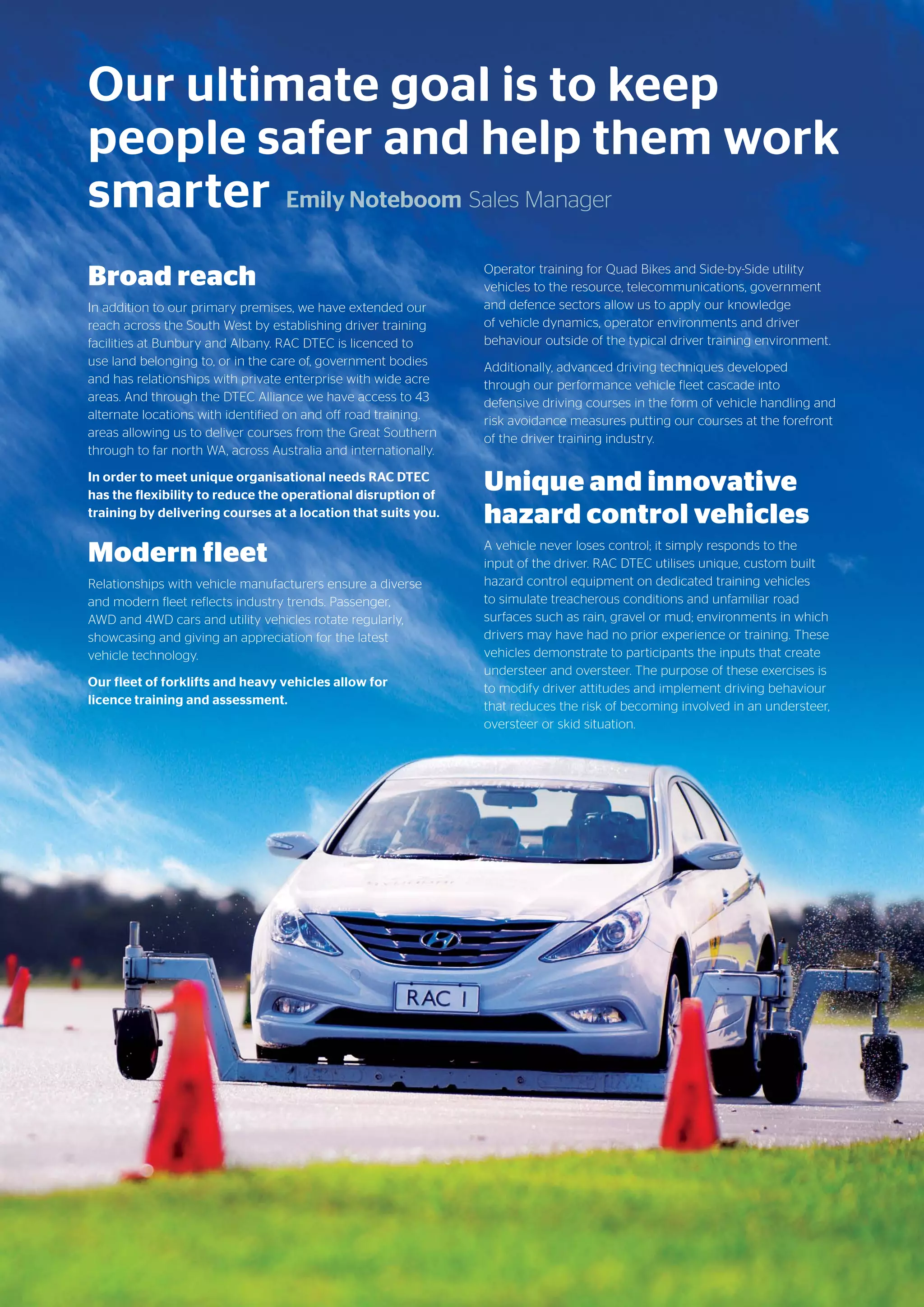 RAC DTEC Brochure 2016 | PDF