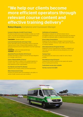 RAC DTEC Brochure 2016 | PDF