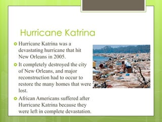 Race african americans | PPTX