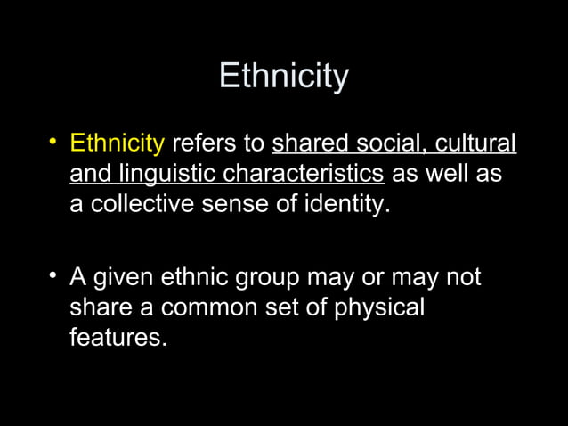 Race and Ethnicity | PPT