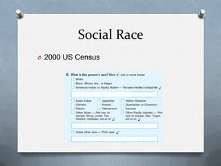 Race and ethnicity | PPTX