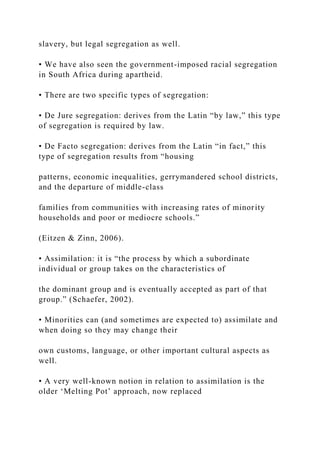 Race and Ethnicity – Part II SOCY 3720-E01 Global Perspect.docx