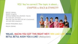 Race and Ethnicity | PPTX