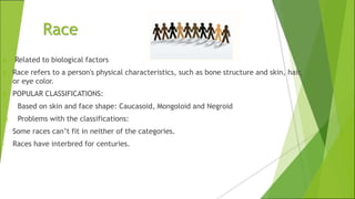 Race and Ethnicity | PPTX