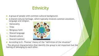 Race and Ethnicity | PPTX