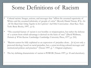 Race and white privilege | PPT