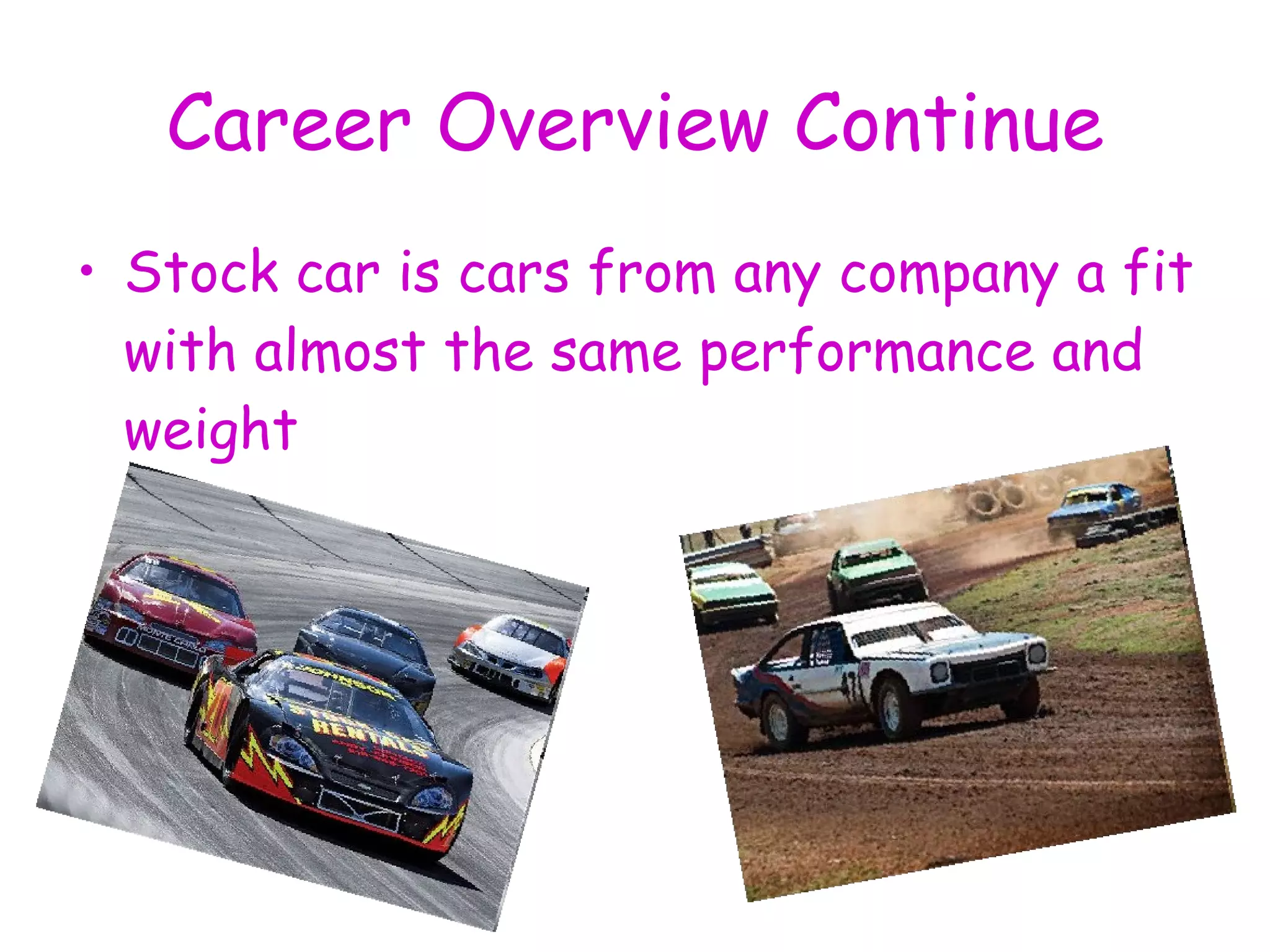 Race car driving powerpoint for miss hipp's reading class | PPT