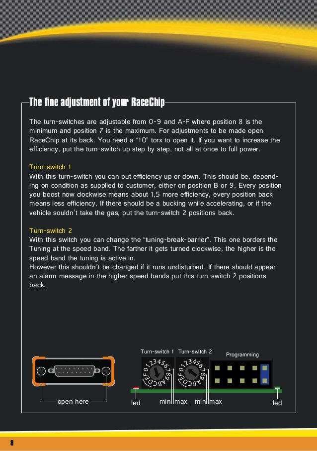 RaceChip Chiptuning Installations Guide EN