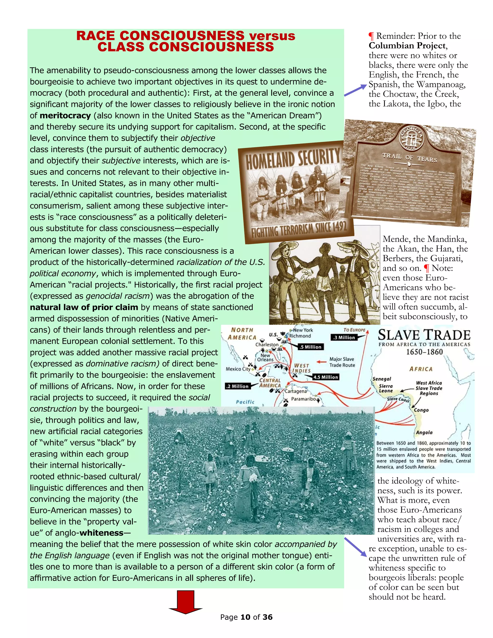 Race, Class, and Law in a Capitalist Democracy: A Poster Flowchart ...