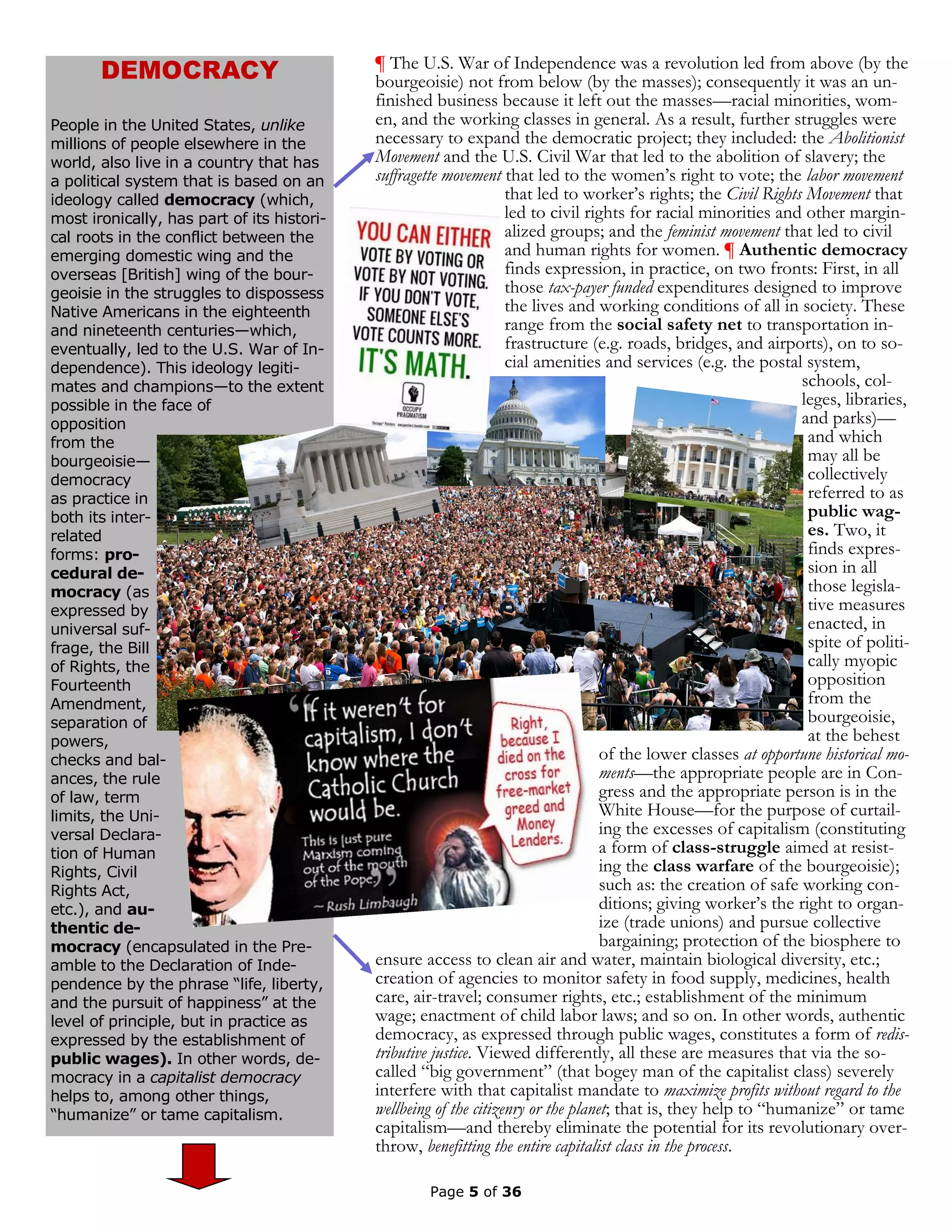 Race, Class, and Law in a Capitalist Democracy: A Poster Flowchart | PDF