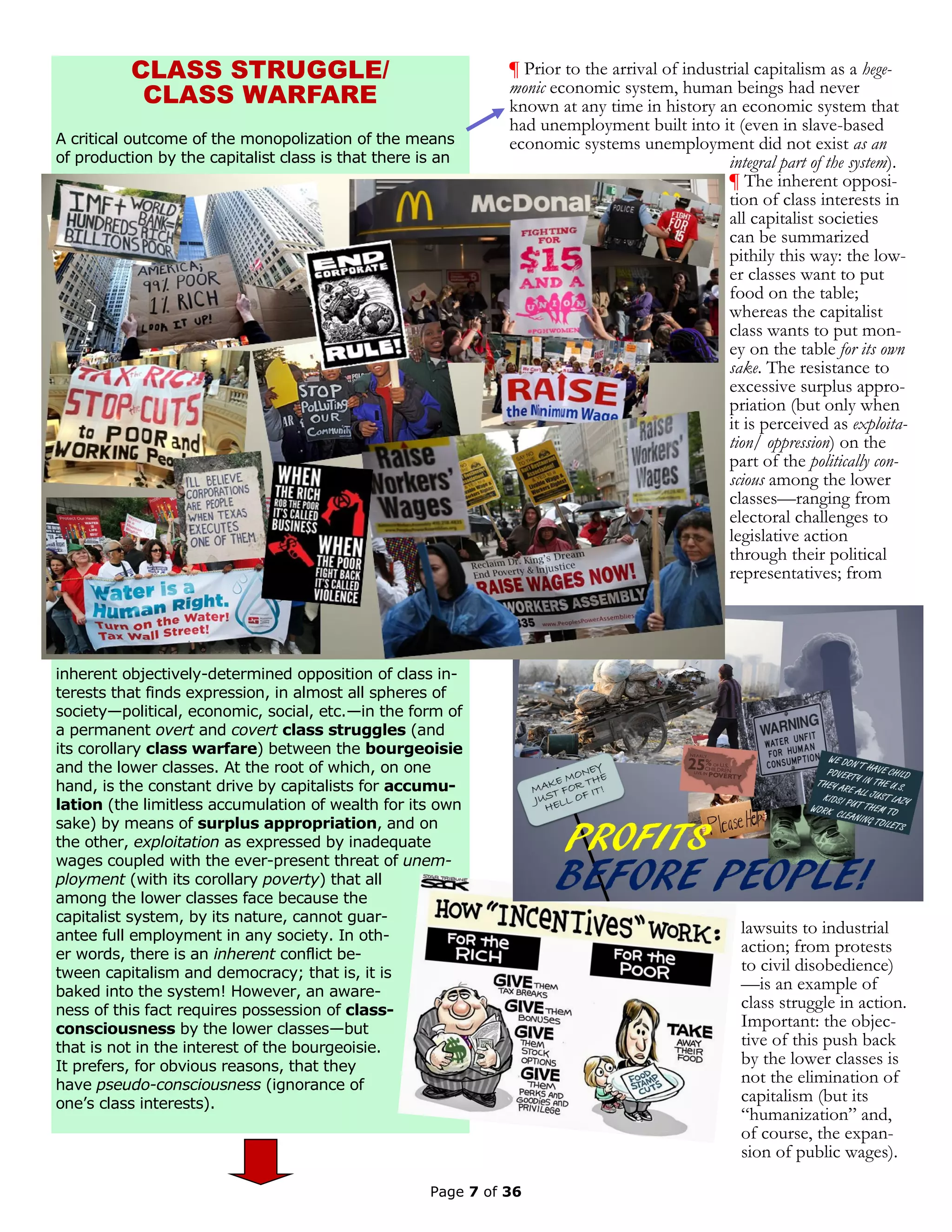 Race, Class, and Law in a Capitalist Democracy: A Poster Flowchart | PDF