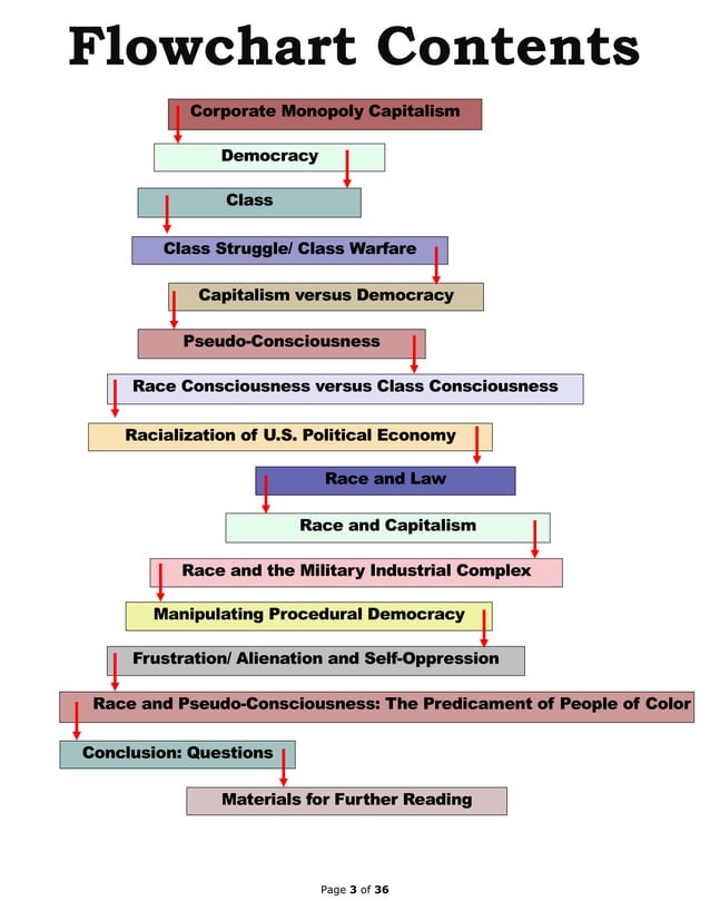 Race, Class, and Law in a Capitalist Democracy: A Poster Flowchart ...
