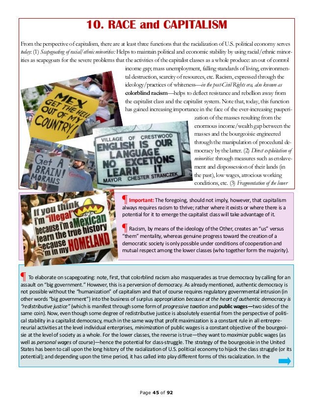 Race, Class, and Law in a Capitalist Democracy: A Poster Flowchart ...