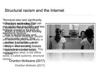 The Racial State Week 13: Race, digital technology and social media | PPT