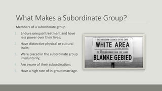 Race & Ethnicity - Part 1 | PPTX