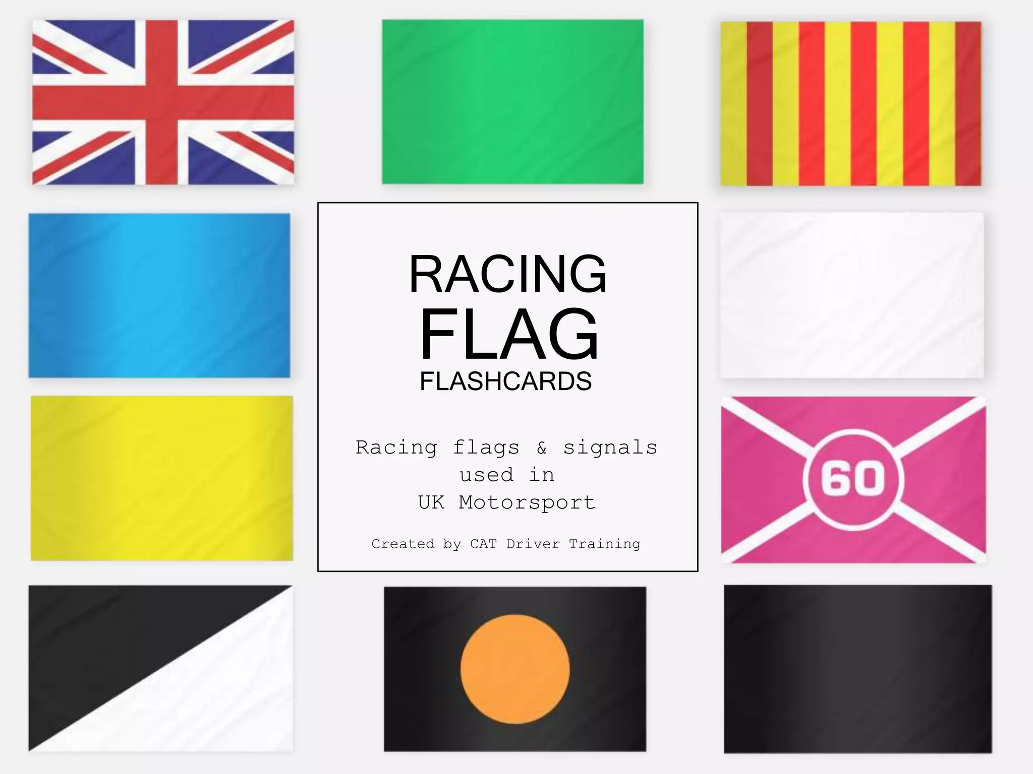 Racing Flag Signals & Meanings | PPTX