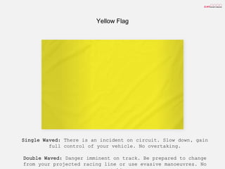 Racing Flag Signals & Meanings | PPTX | Racing Video Games | Video Game ...