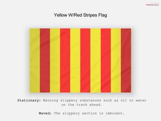 Racing Flag Signals & Meanings | PPTX | Racing Video Games | Video Game ...