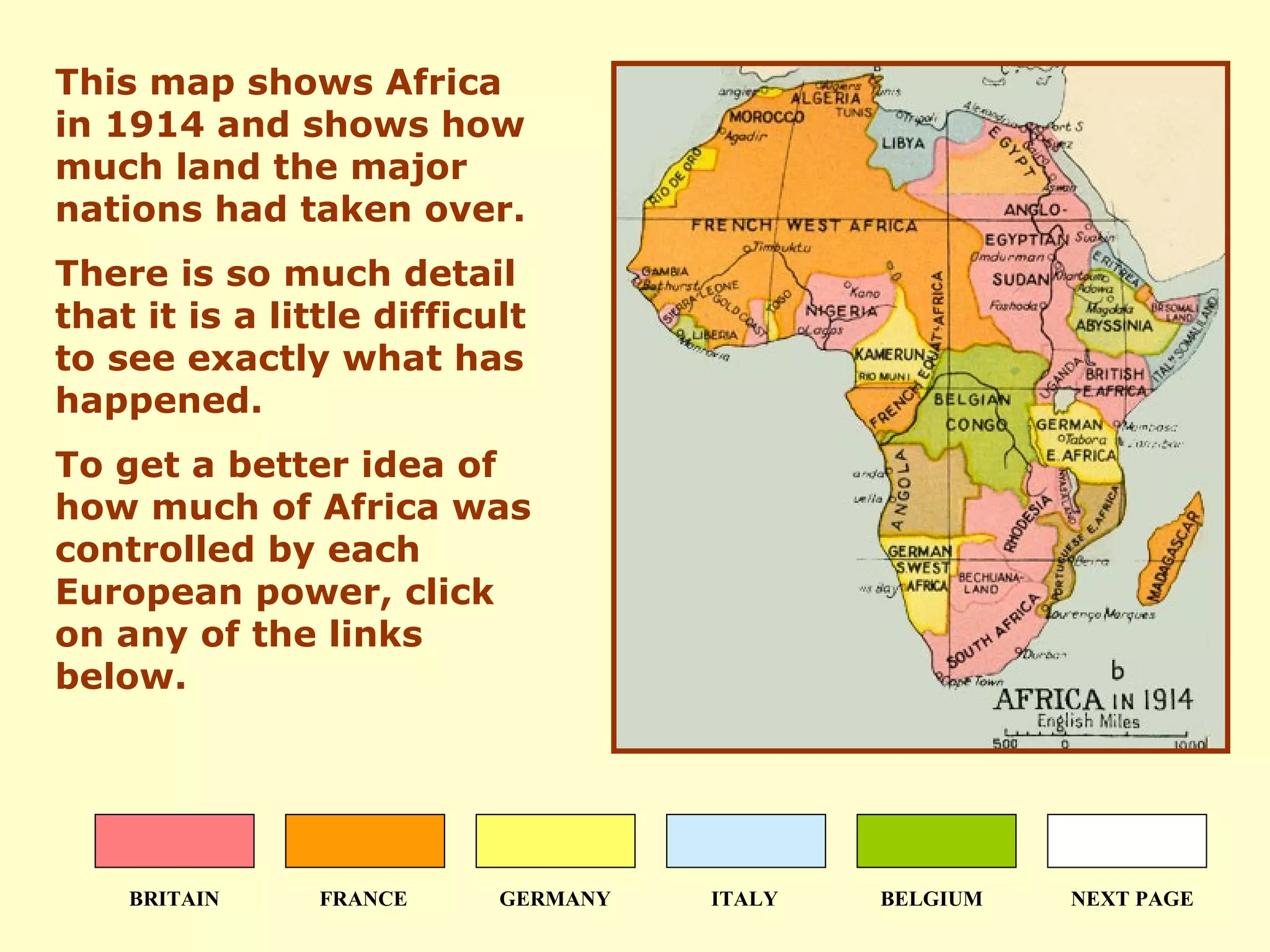 Race For Africa | PPT
