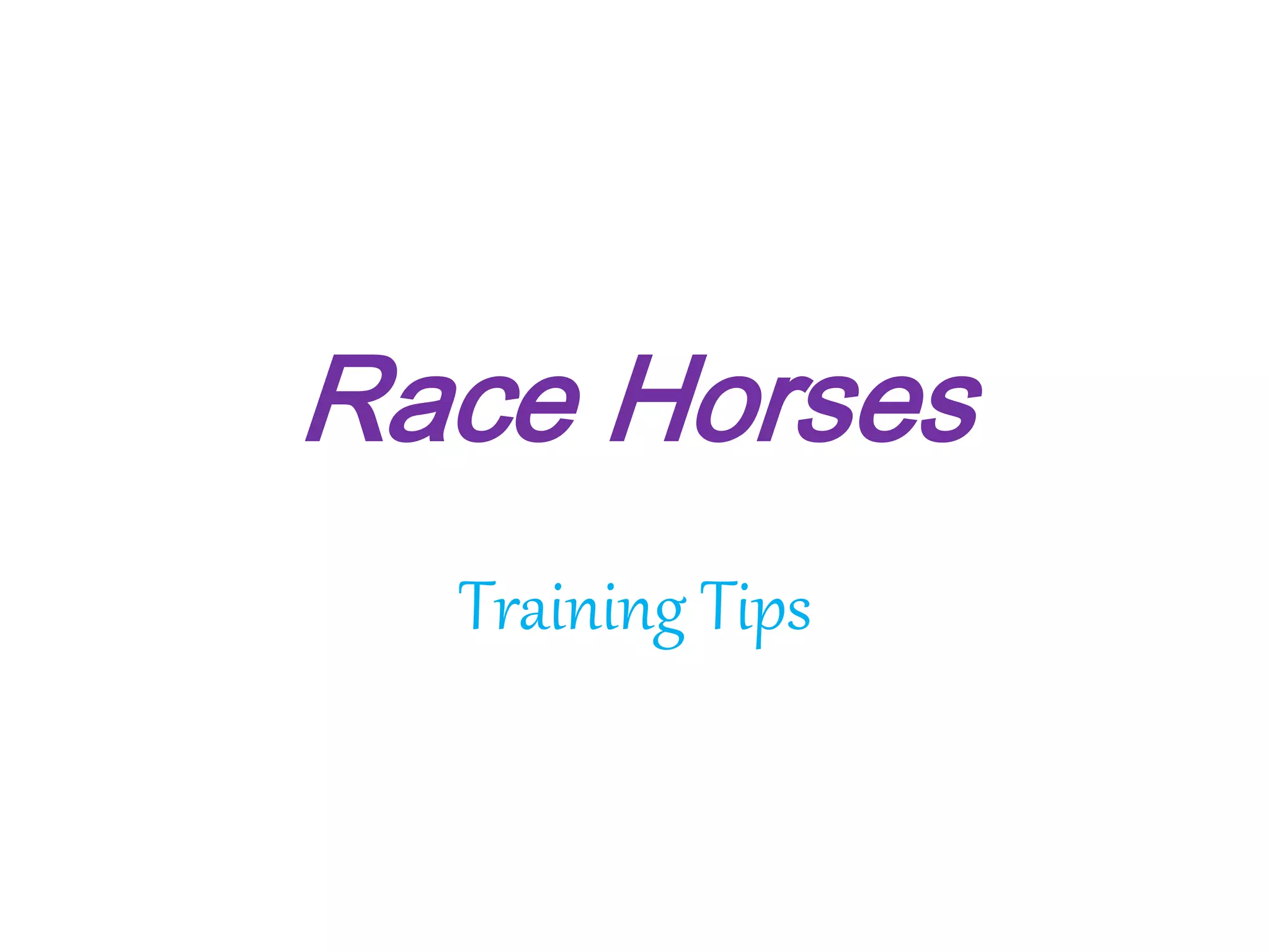 Top Race horses | PPTX