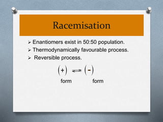 Racemisation n resolution | PPTX