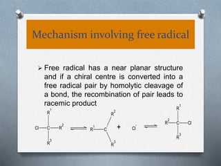 Racemisation n resolution | PPTX