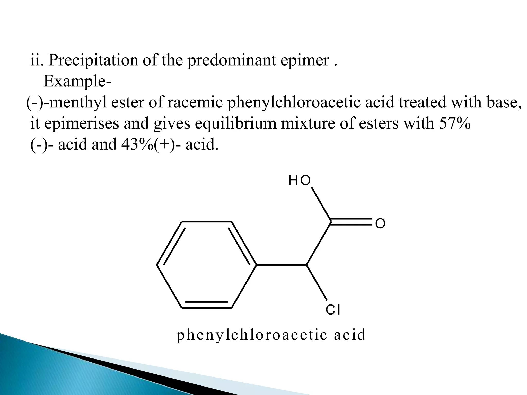 Racemisation and method of resolution | PPTX