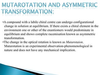 Racemisation and method of resolution | PPTX