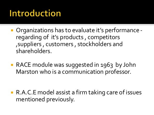 Race model public relation