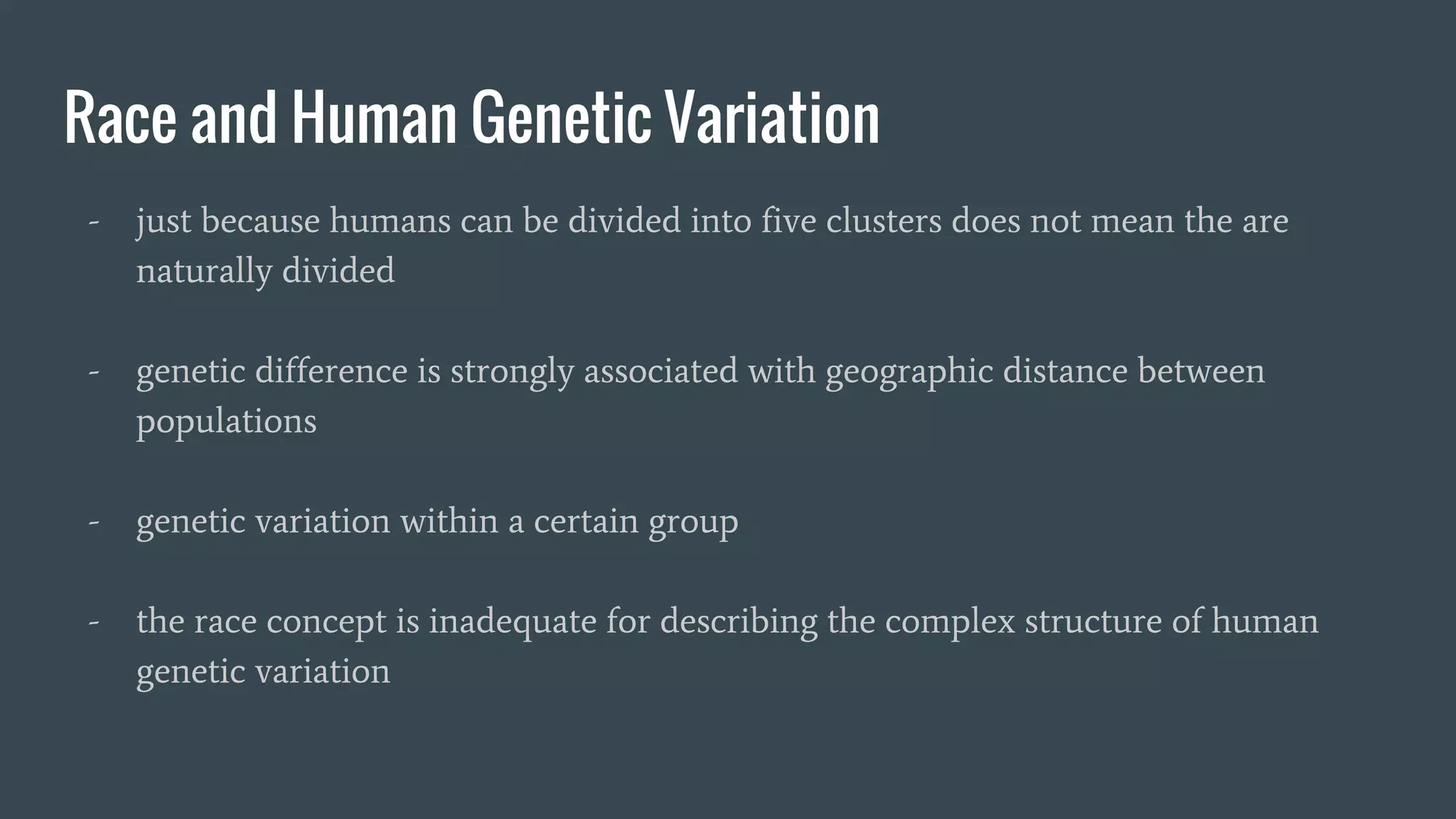 Race presentation | PDF