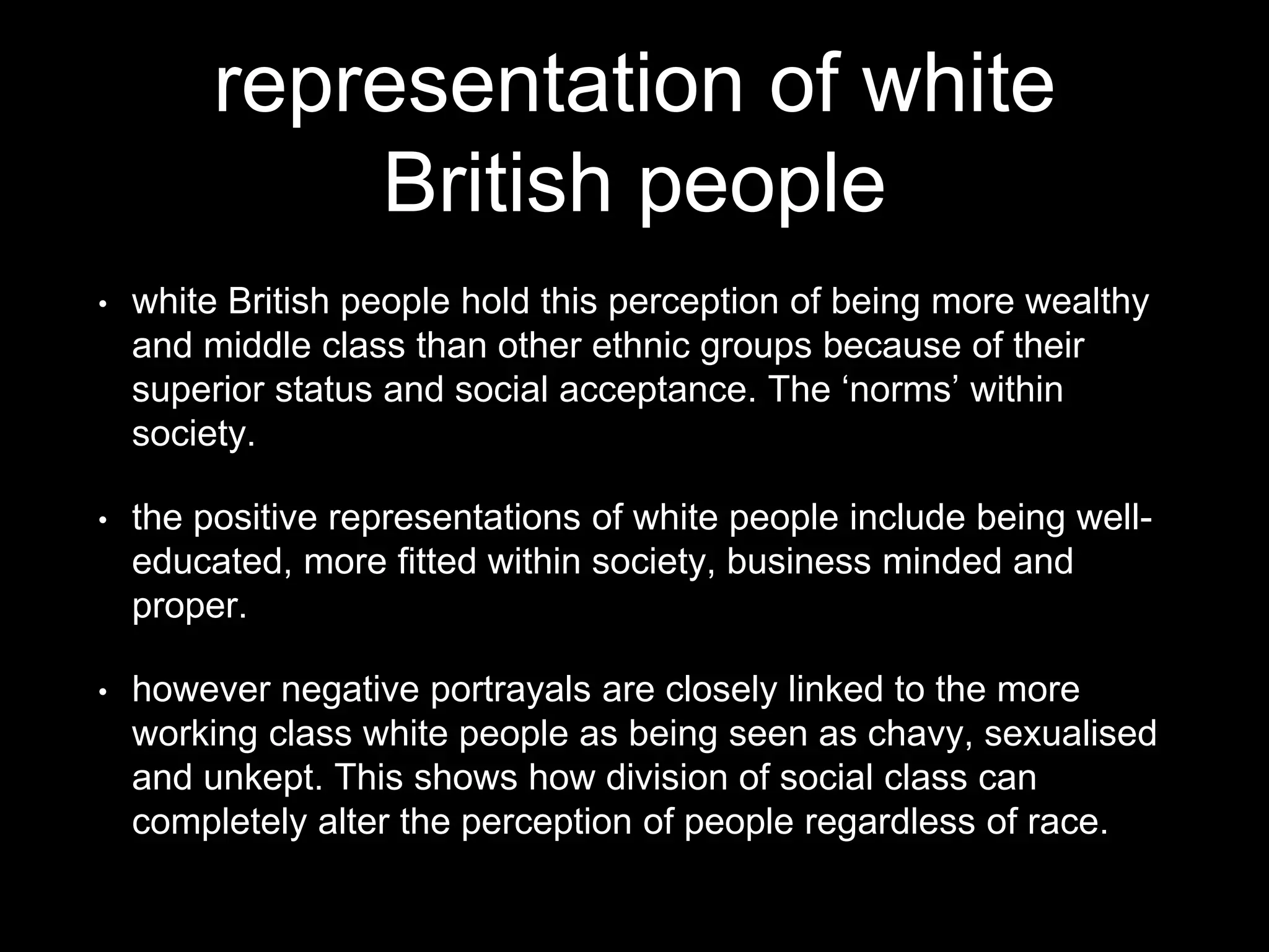 Race representation | PPTX