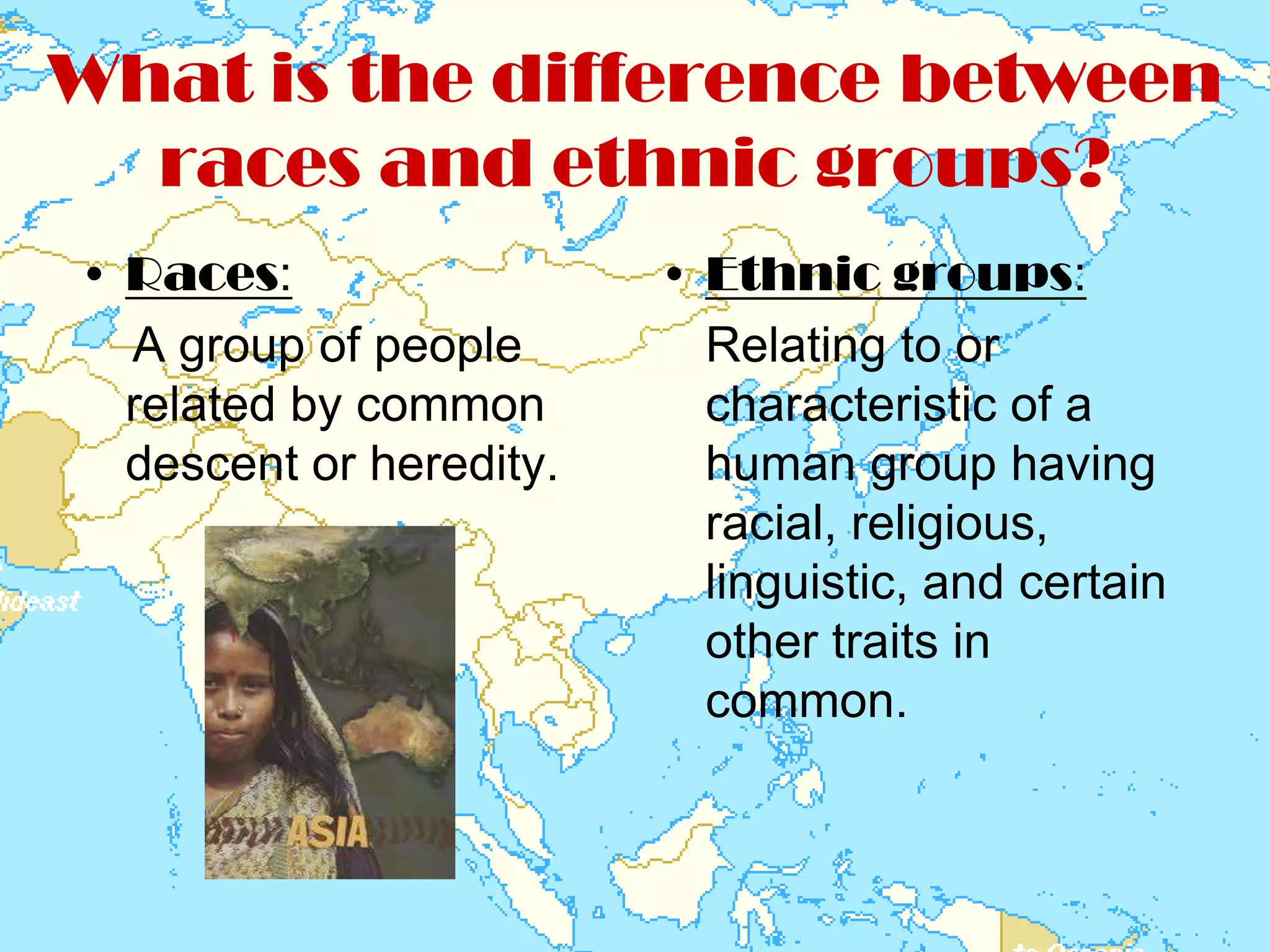 Races in asia(1) | PPTX