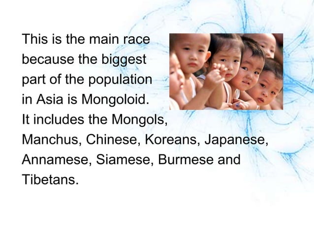 Races in asia(1) | PPTX