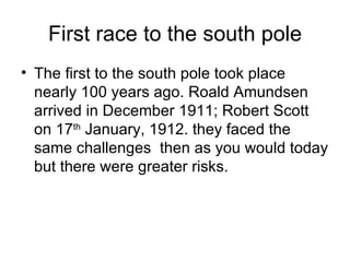 Race To The Pole | PPT
