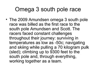 Race To The Pole | PPT