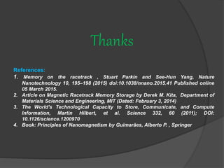 RaceTrack memory | PPTX