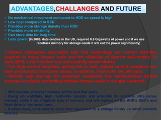 RaceTrack memory | PPTX