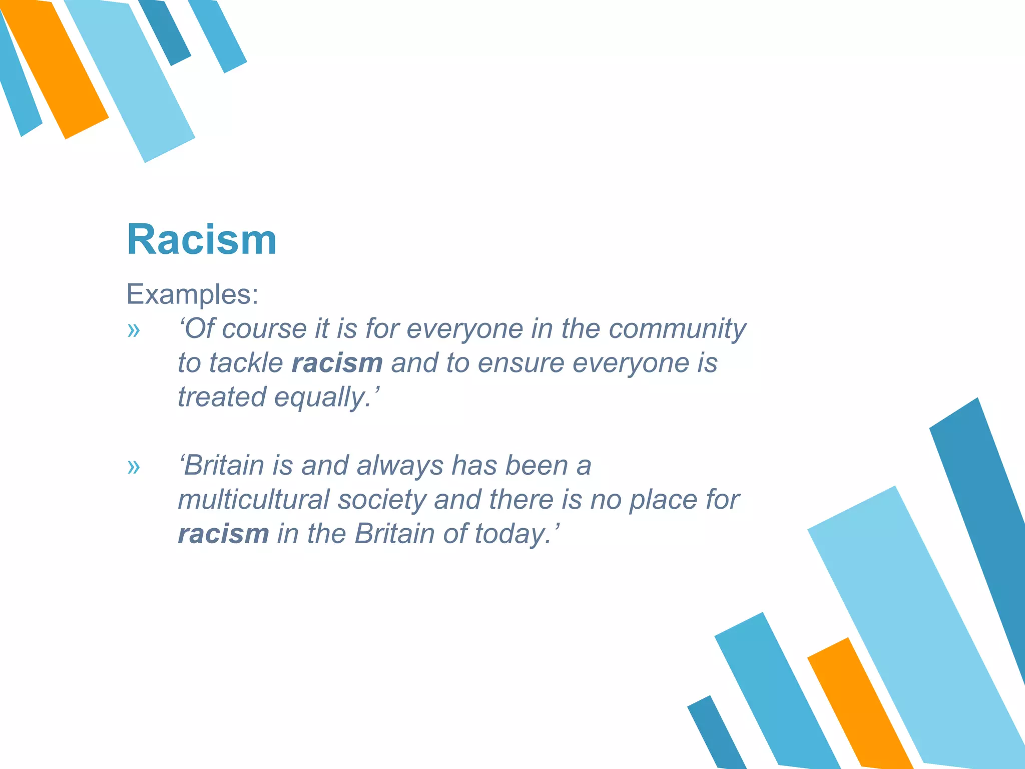 Race/ Racism/ Racial Vocabulary for ESL | PPTX