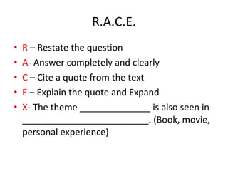 Racex | PPT